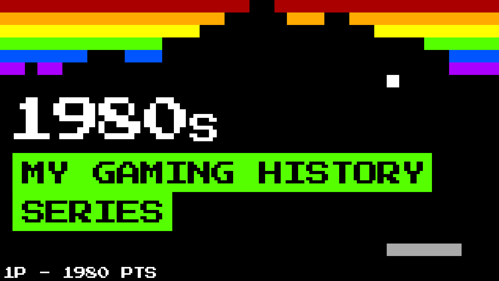 My gaming history - The 80's - Lightwave Al